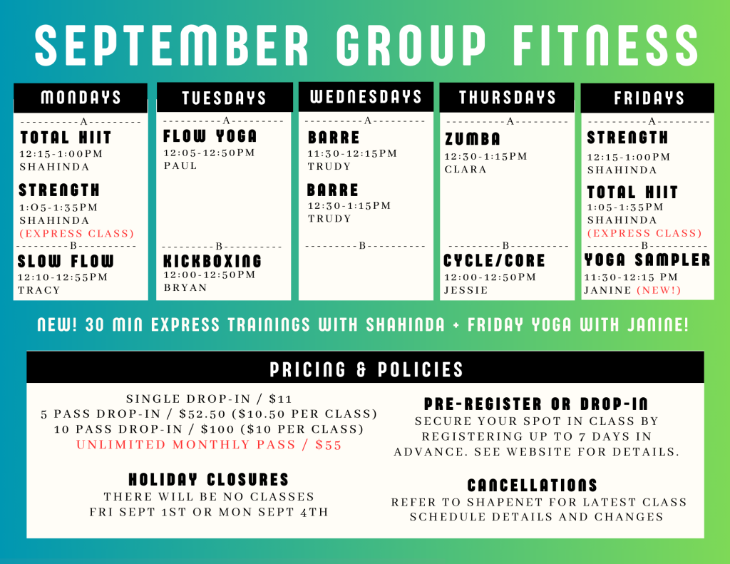 Tower Fitness at the CORE – Tenant only fitness centre